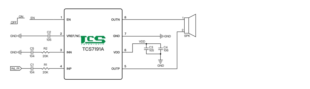 TCS7191A – 汤诚科技