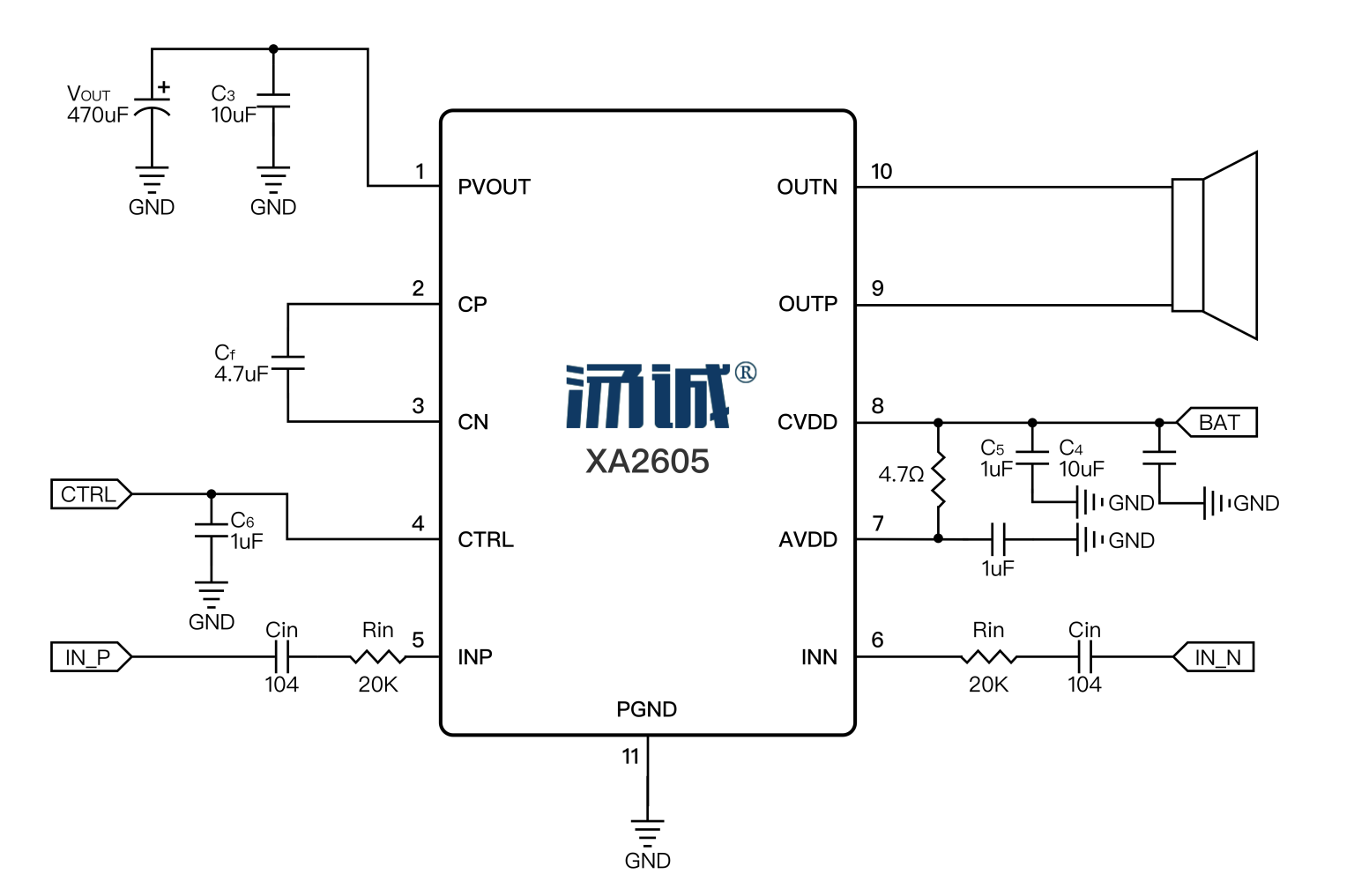 XA2605产品手册 – 汤诚科技
